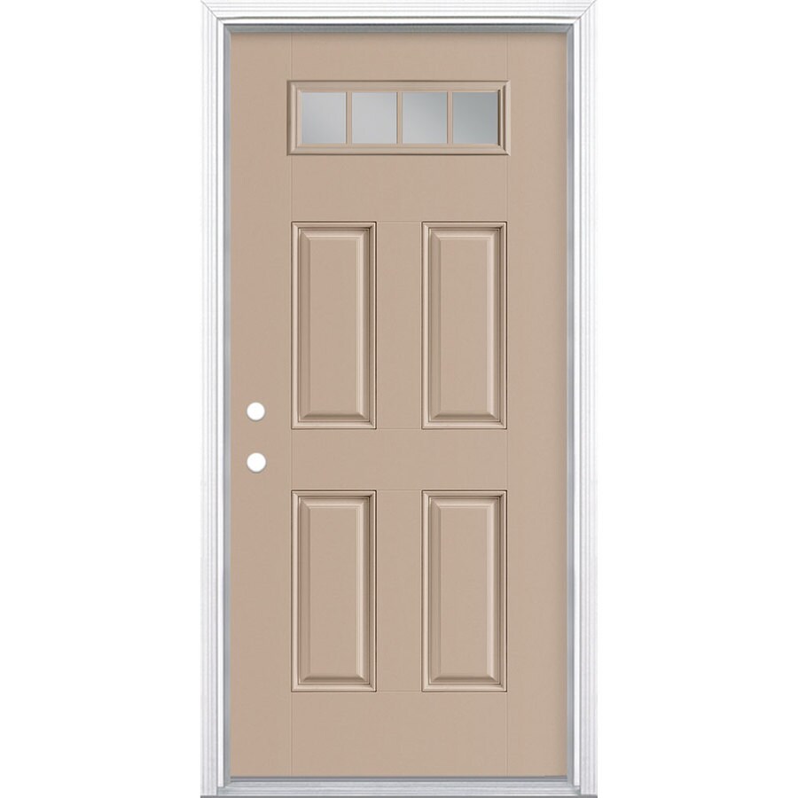 Masonite 3/4 Lite Decorative Glass Right-Hand Inswing Sandy Shore ...