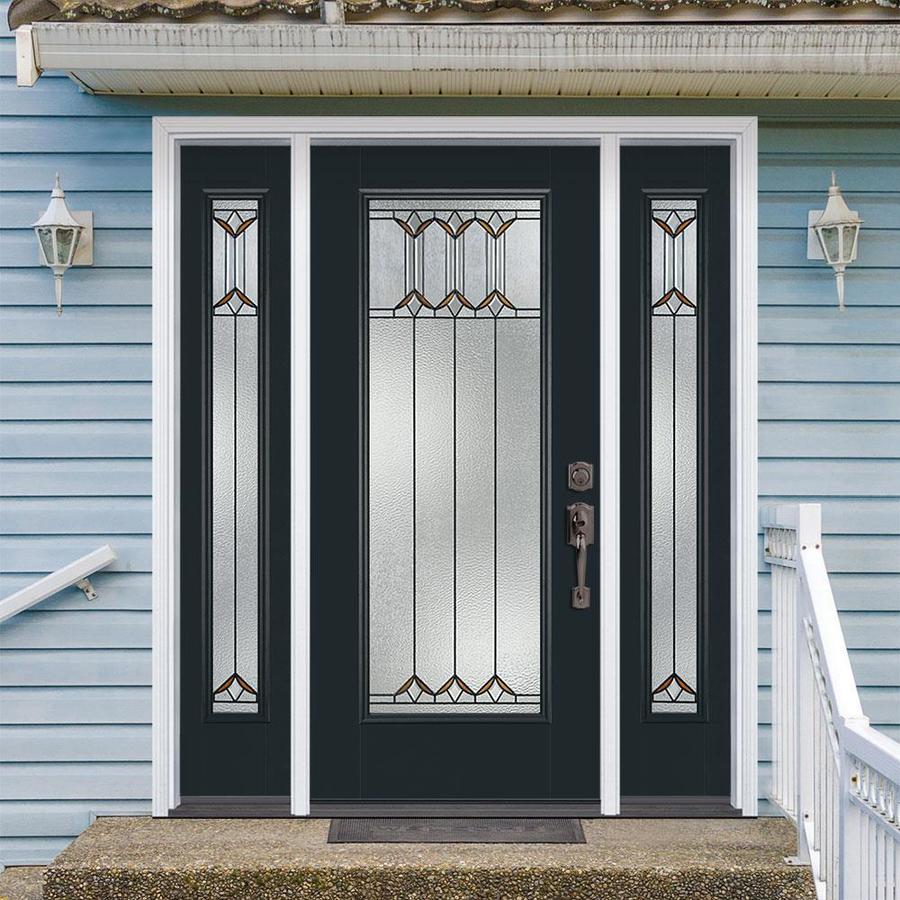 Masonite Park Hill Full Lite Decorative Glass Right-Hand Inswing ...