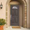 Masonite Laurel 1/4 Lite Decorative Glass Right-Hand Inswing Timber ...