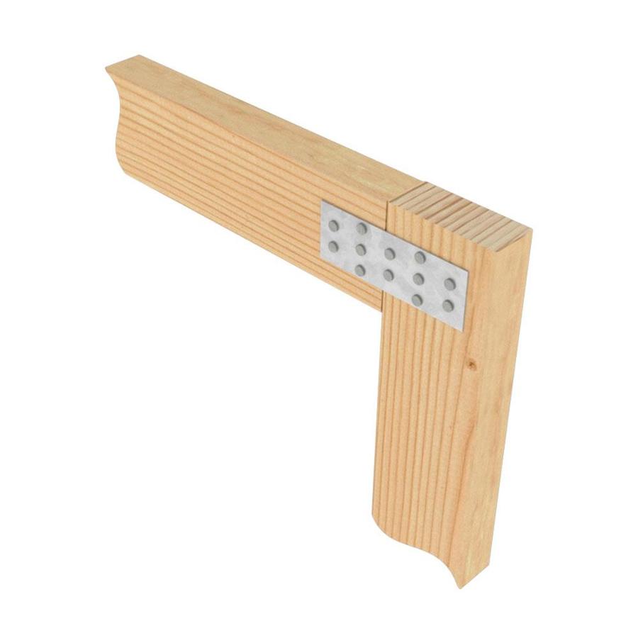 USP 5-in x 1-13/16-in 20-Gauge Galvanized Nail Plates in the Mending ...