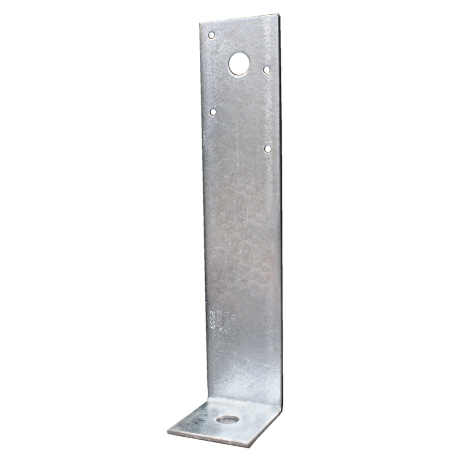 USP 2-in x 9.75-in Steel Concrete Angle in the Concrete Block Supports ...