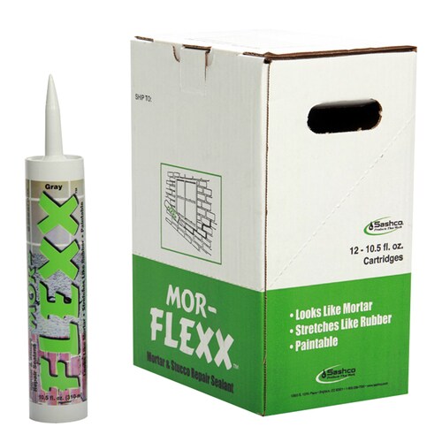 Mor-Flexx 126-oz Gray Sanded Paintable Latex Specialty Caulk at Lowes.com