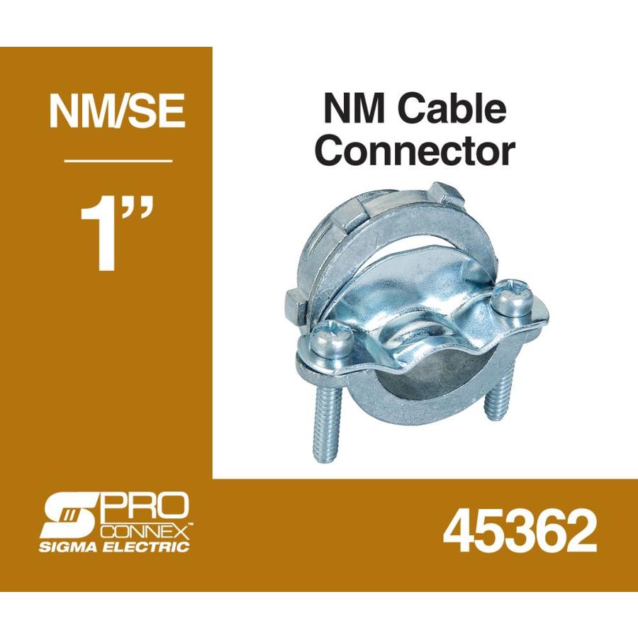 Sigma Electric ProConnex 1-in Clamp-on Type Service Entrance Connector ...
