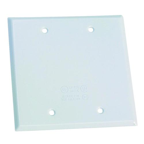 Sigma Electric 2-Gang Square Metal Weatherproof Electrical Box Cover in ... Sigma Electric 2-Gang Square Metal Weatherproof Electrical Box Cover in ...