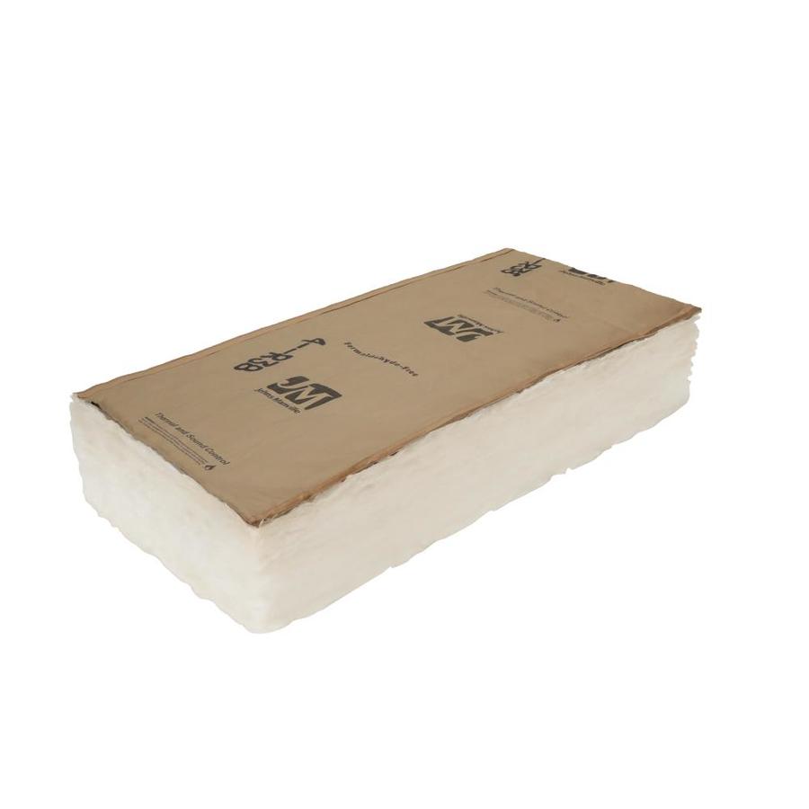 Johns Manville R-38 72-sq ft Faced Fiberglass Batt Insulation (24-in W ...
