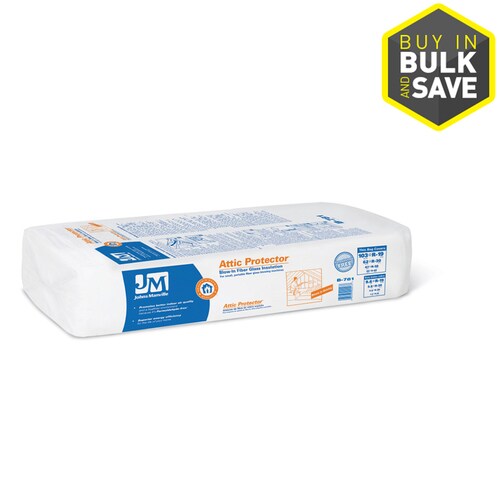 Johns Manville Attic Pro R19 103-sq ft Fiberglass Blown-in Insulation ...