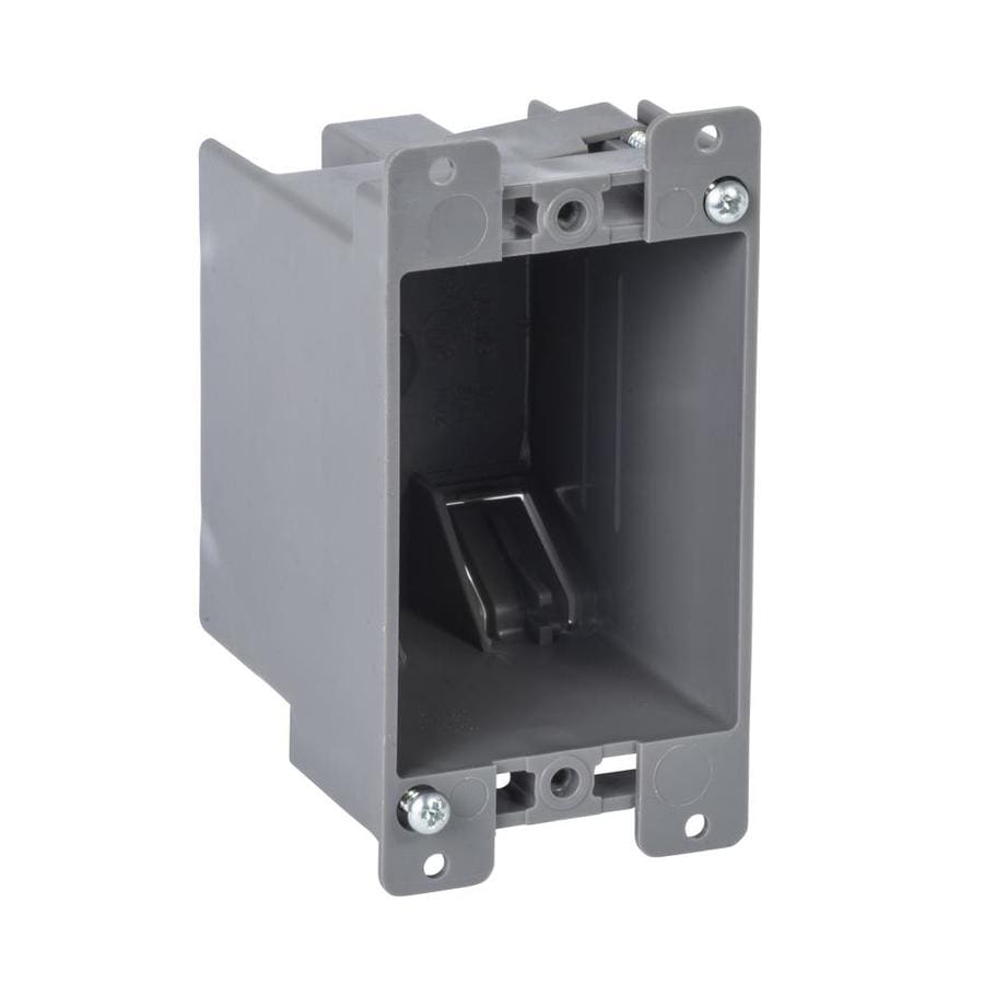 Gardner Bender 1G 14CU IN PVC OW BOX(-70990) in the Electrical Boxes ...