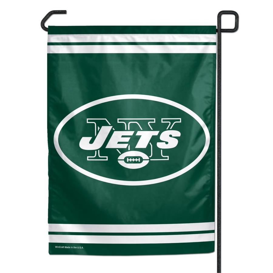 WinCraft Sports 1-ft W x 1.5-ft H New York State Jets Garden Flag at ...