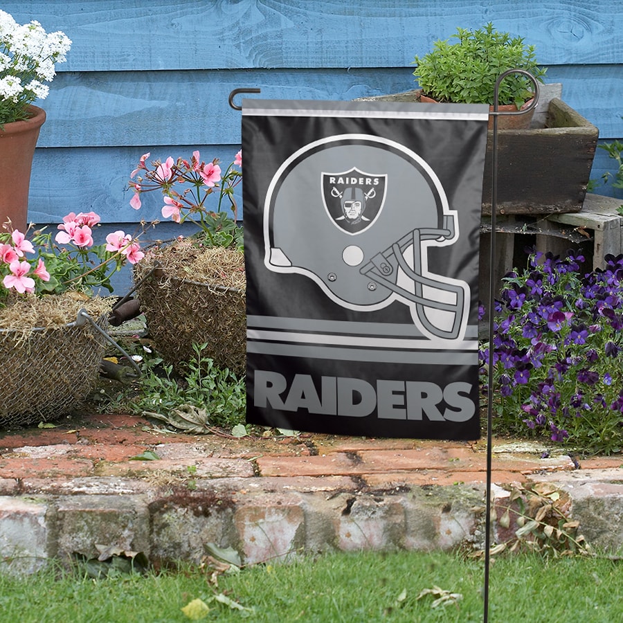 WinCraft Sports 1-ft W x 1.5-ft H Oakland Raiders Garden Flag at Lowes.com