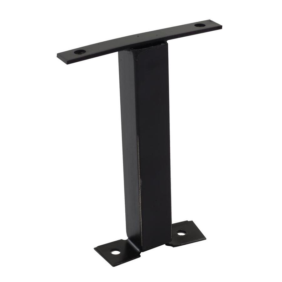 Gilpin Black Metal Post Connector at Lowes.com