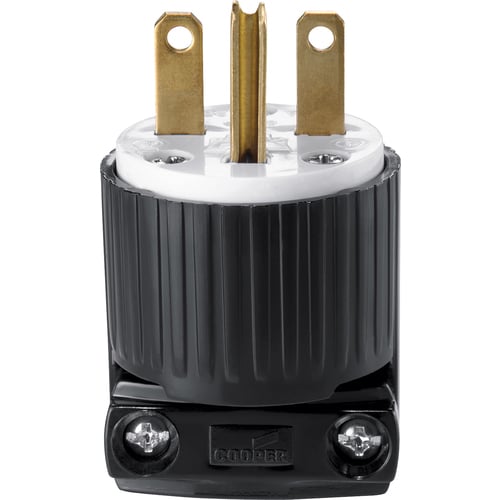 Cooper Wiring Devices 15-Amp 250-Volt Industrial 3-Wire Grounding ...