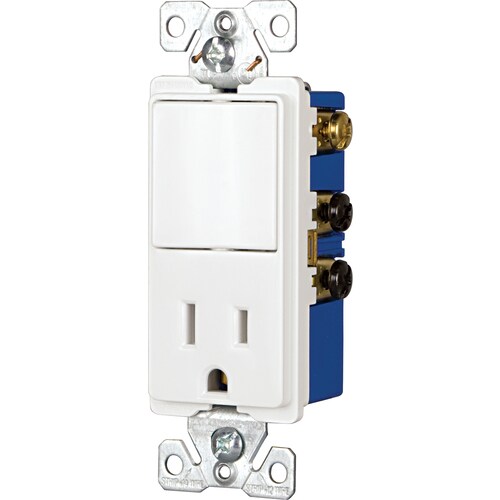Cooper Wiring Devices White-Amp Commercial in the Electrical Outlets ...