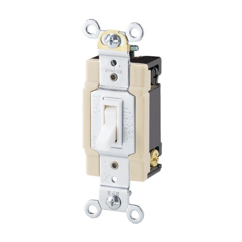 Eaton 4-Way White Light Switch at Lowes.com