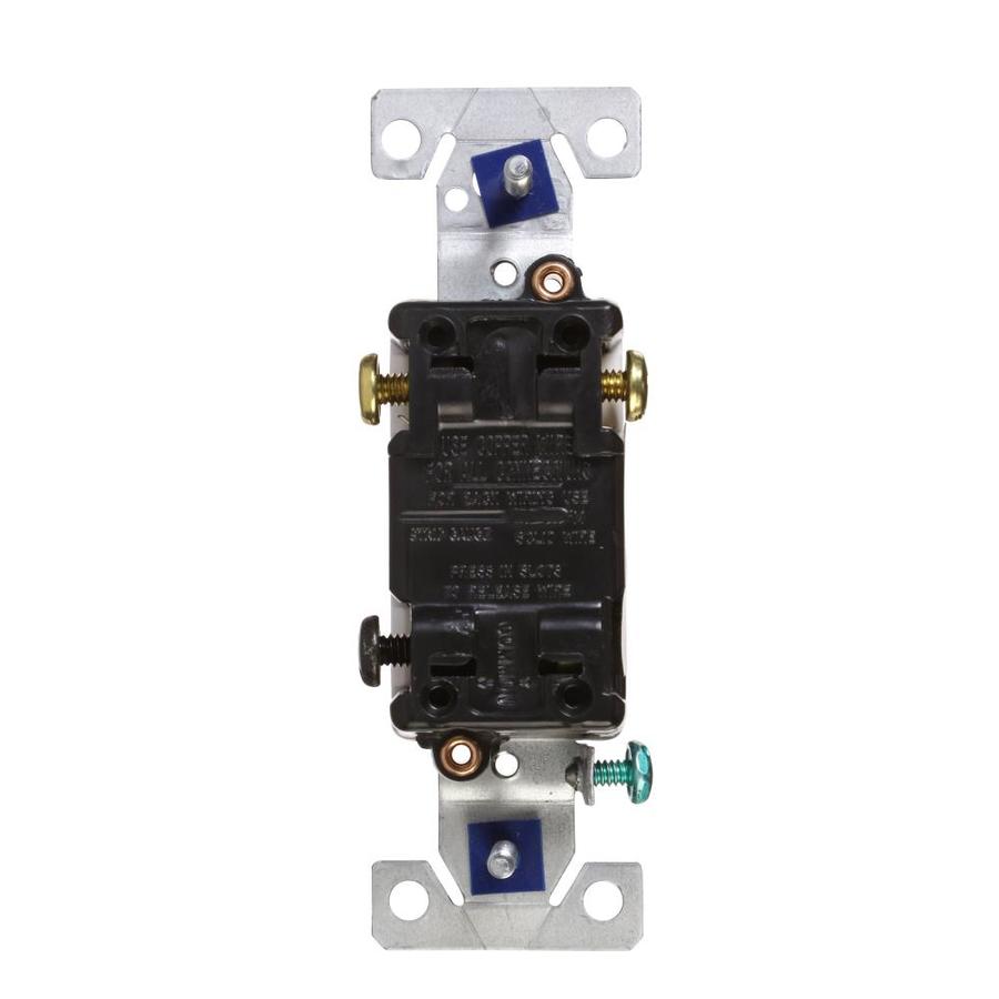 Eaton 15-Amp 3-Way White Illuminated Toggle Light Switch in the Light ...