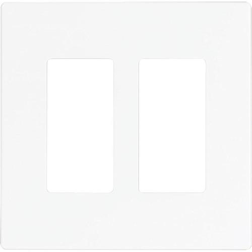 Eaton 2-Gang White Double Midsize Wall Plate at Lowes.com
