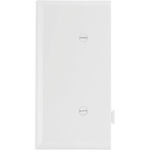 Eaton 1-Gang White Blank Midsize Wall Plate in the Wall Plates ...