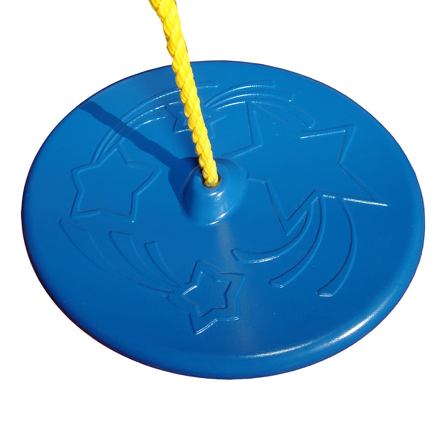Swing-N-Slide Shooting Star Disc Blue Swing at Lowes.com