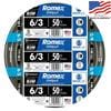 Southwire Romex SIMpull 50-ft 6/3 Non-Metallic Wire (By-the-Roll) at ...