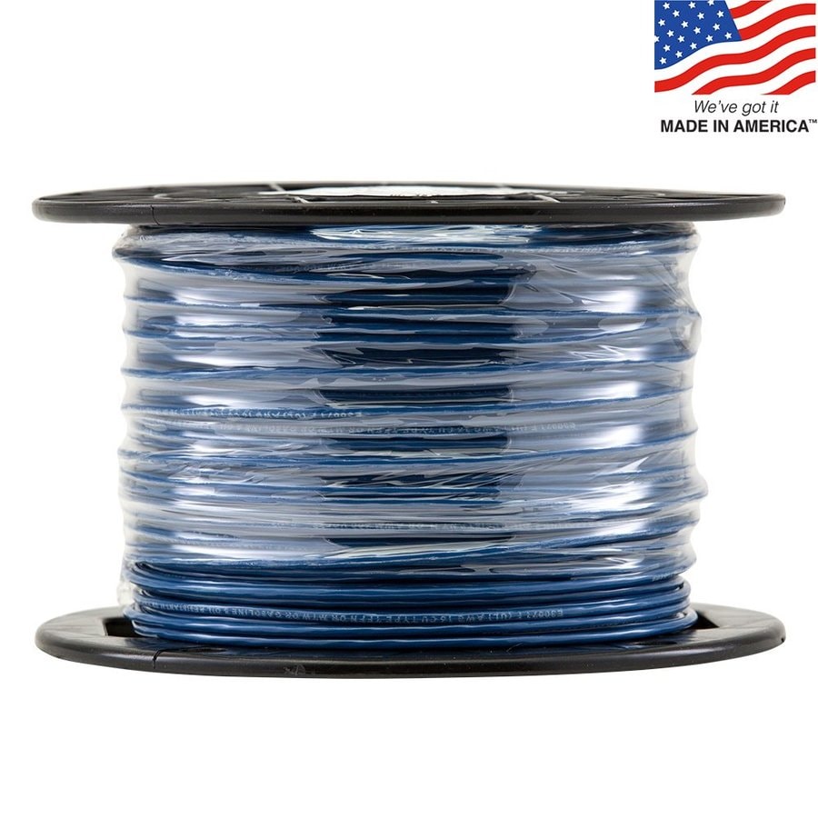 500-ft 16-AWG Stranded Blue TFFN Wire (By-the-Roll) in the TFFN Wire ...