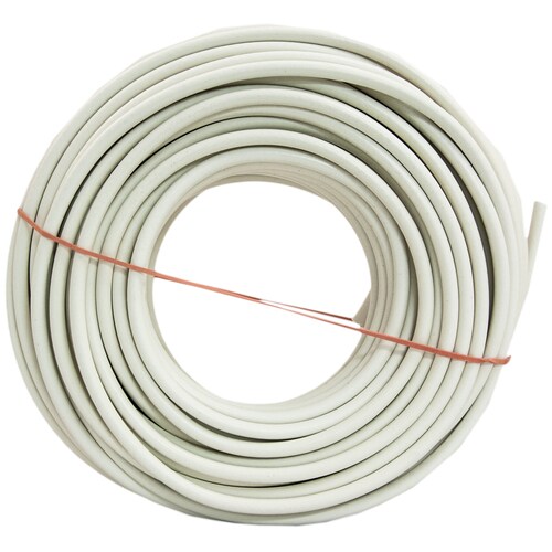 Southwire 100-ft 18 RG6 White Coaxial Cable Coil in the Coaxial Wire ...