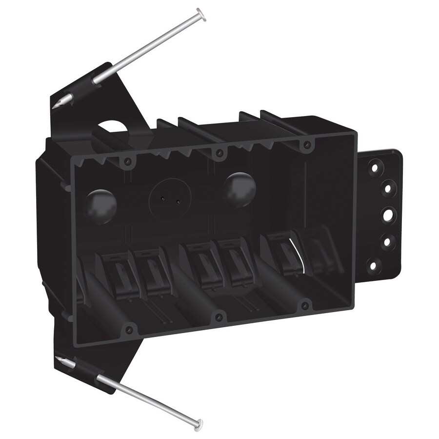 3-Gang Plastic New Electrical Box at Lowes.com