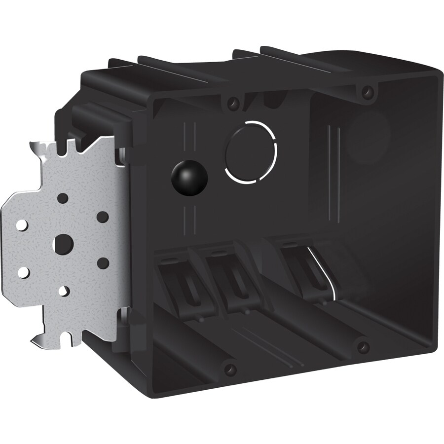 2-Gang Plastic New Electrical Box at Lowes.com