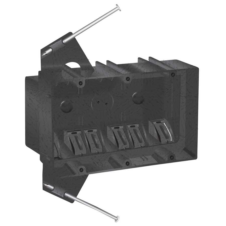 3-Gang Plastic New Electrical Box at Lowes.com