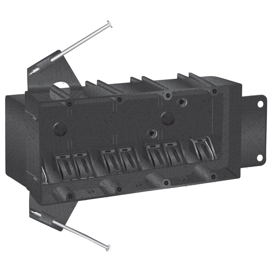 4-Gang Plastic New Electrical Box at Lowes.com