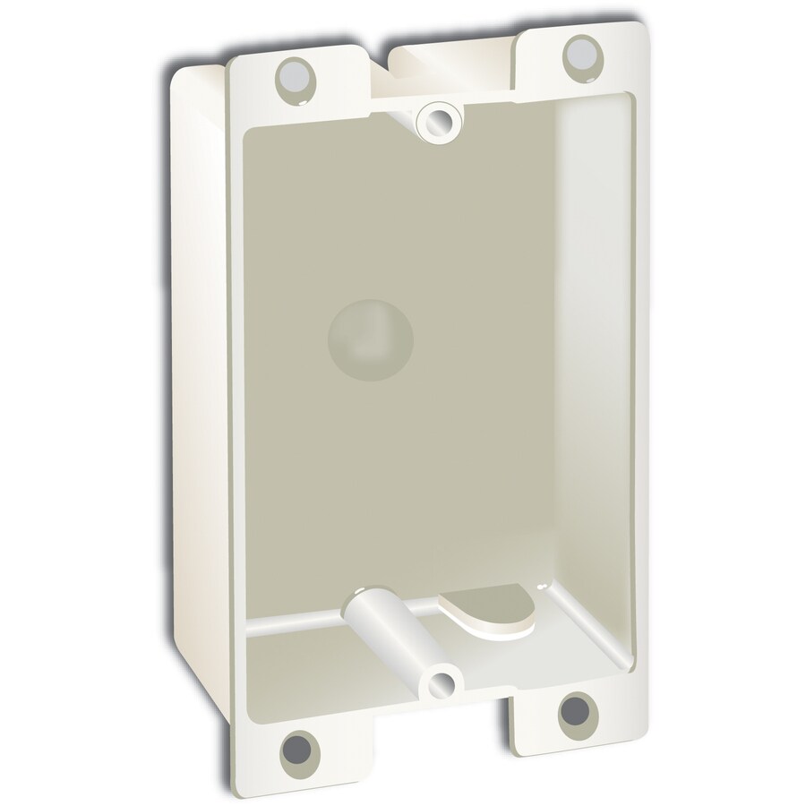 1-Gang Plastic Old Electrical Box at Lowes.com
