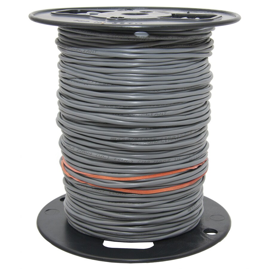 1000-ft 4 Stranded Grey Security Cable in the Security Cable department ...