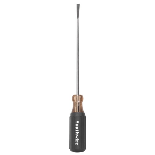Southwire Rubber Handle 3/16-in Cabinet Tip Screwdriver at Lowes.com