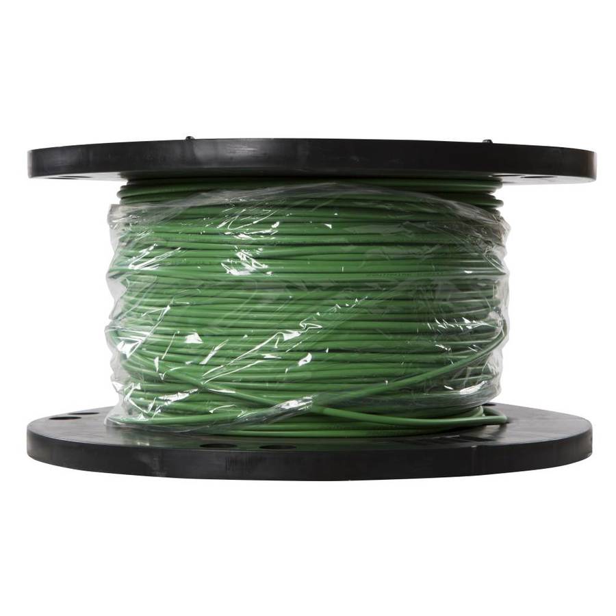 Southwire 500-ft 12-AWG Copper Stranded Green XHHW Wire (By-the-Roll ...