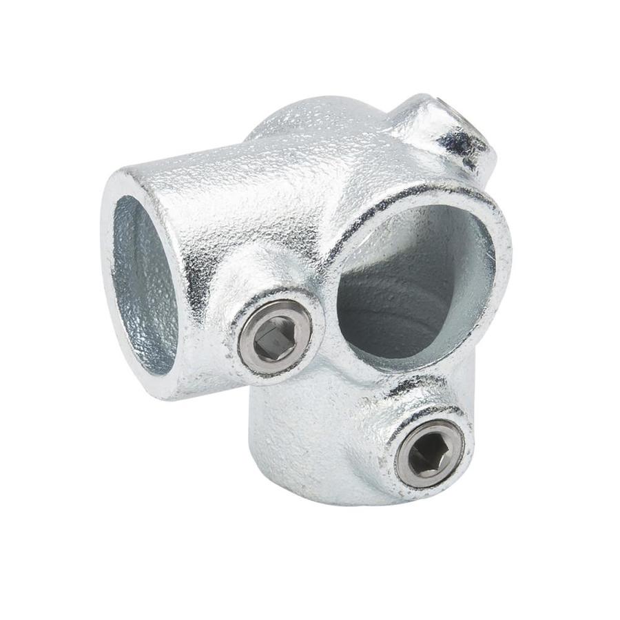 SteelTek 3/4-in x 90-Degree Silver Galvanized Steel Structural Pipe ...