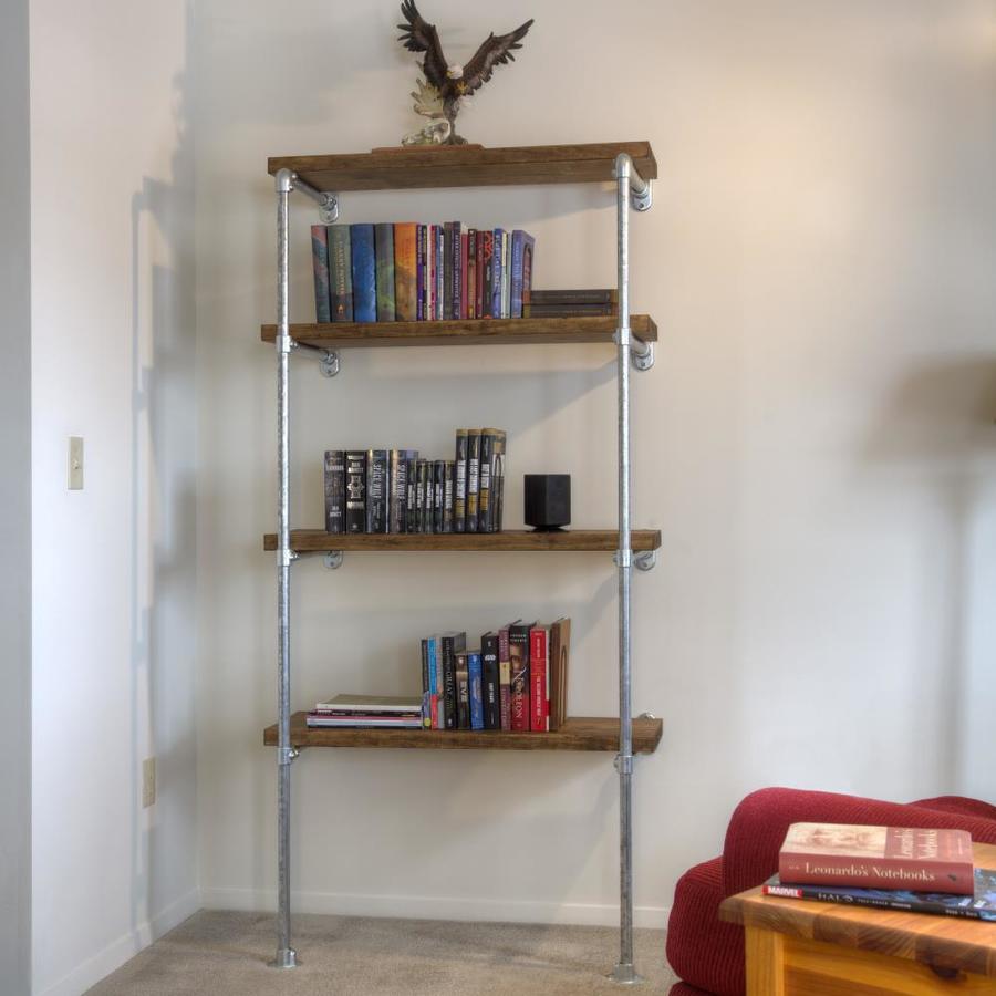 SteelTek 3/4-in x 90-Degree Silver Galvanized Steel Structural Pipe ...