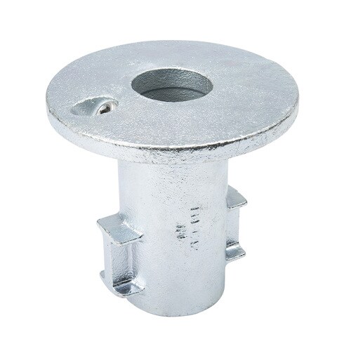 SteelTek 1-1/4-in Silver Galvanized Steel Structural Pipe Fitting ...