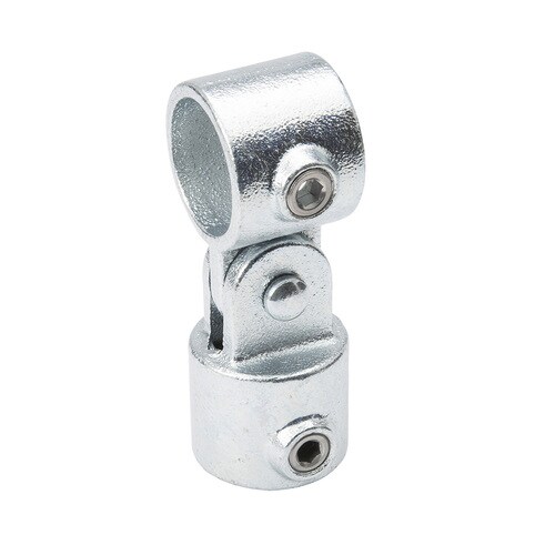 SteelTek 1-1/4-in 90-Degree Silver Galvanized Steel Structural Pipe Fitting Swivel Socket at ...
