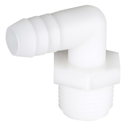 B&K 3/8-in x 1/2-in Barbed Barb x Barb Elbow Fitting at Lowes.com