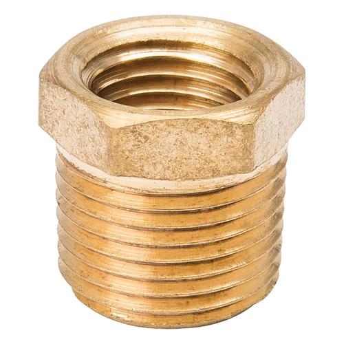B&K 3/8-in Threaded Male Adapter Bushing Fitting in the Brass Fittings ...