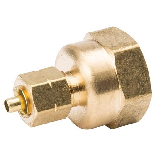 B&K 1/4-in x 1/2-in dia Compression x FIP Adapter Coupling Fitting in ...