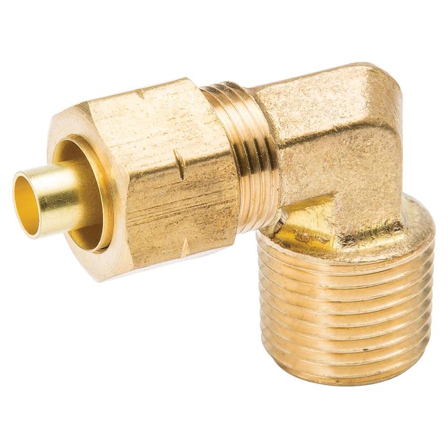 B&K 3/8-in Compression x MIP Elbow Fitting at Lowes.com