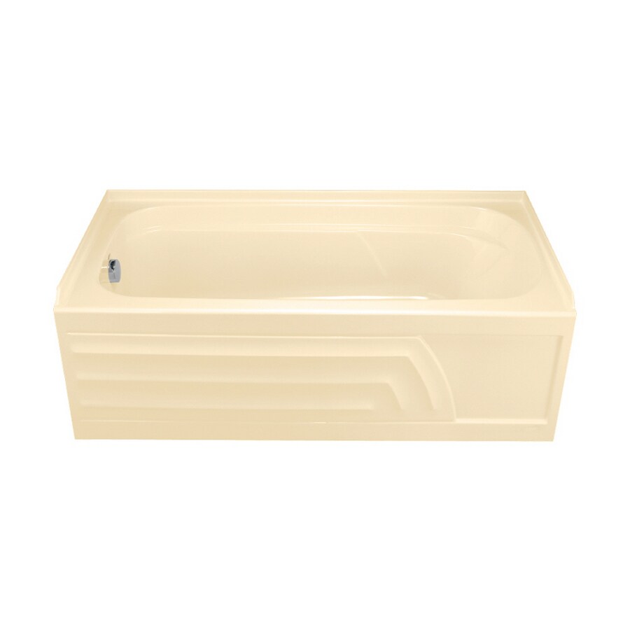 American Standard Bone Acrylic Skirted Jetted Whirlpool Tub at Lowes.com
