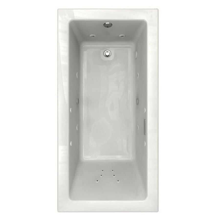 American Standard Studio 72-in L x 36-in W x 22.5-in H White ...