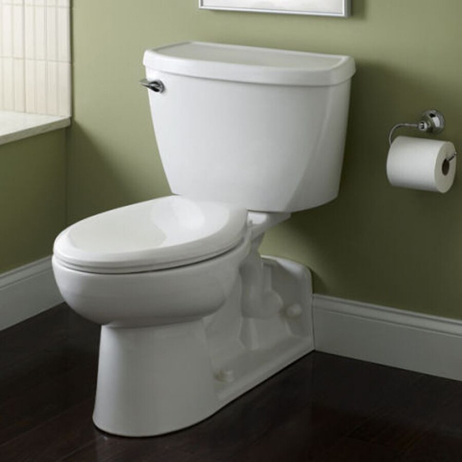 American Standard Cadet 3 Bone Chair Height WaterSense Toilet 12-in ...