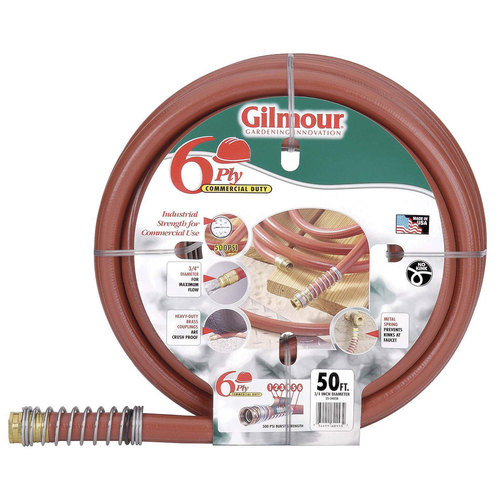 Gilmour 3/4" x 50' Contractor-Duty Hose in the Garden Hoses department ...