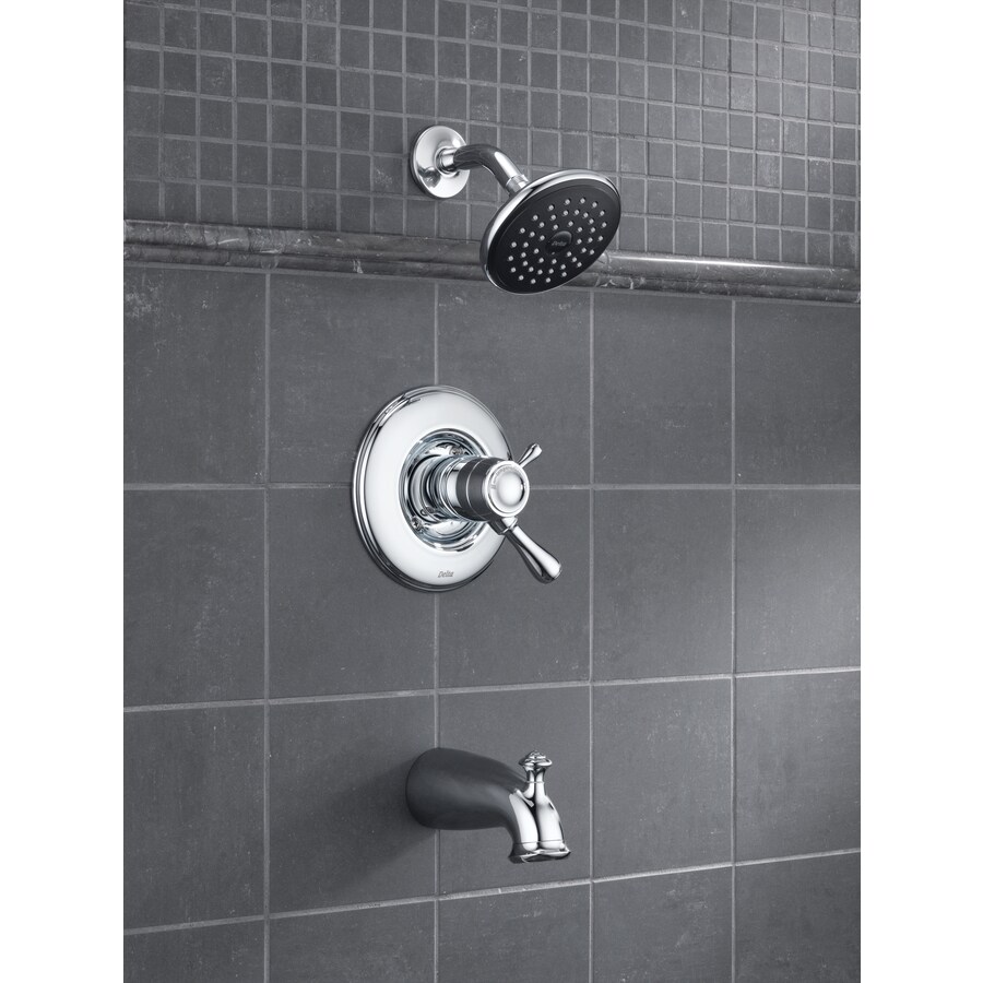 Delta Leland Thermostatic Chrome 1-handle Faucet at Lowes.com