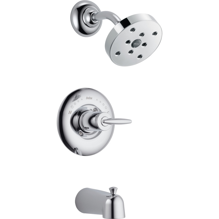 Delta Grail H2Okinetic Chrome 1-handle Faucet at Lowes.com