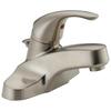Peerless Choice Brushed Nickel 1-handle 4-in Centerset WaterSense ...