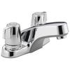 Peerless Chrome 2-handle 4-in Centerset WaterSense Bathroom Sink Faucet ...