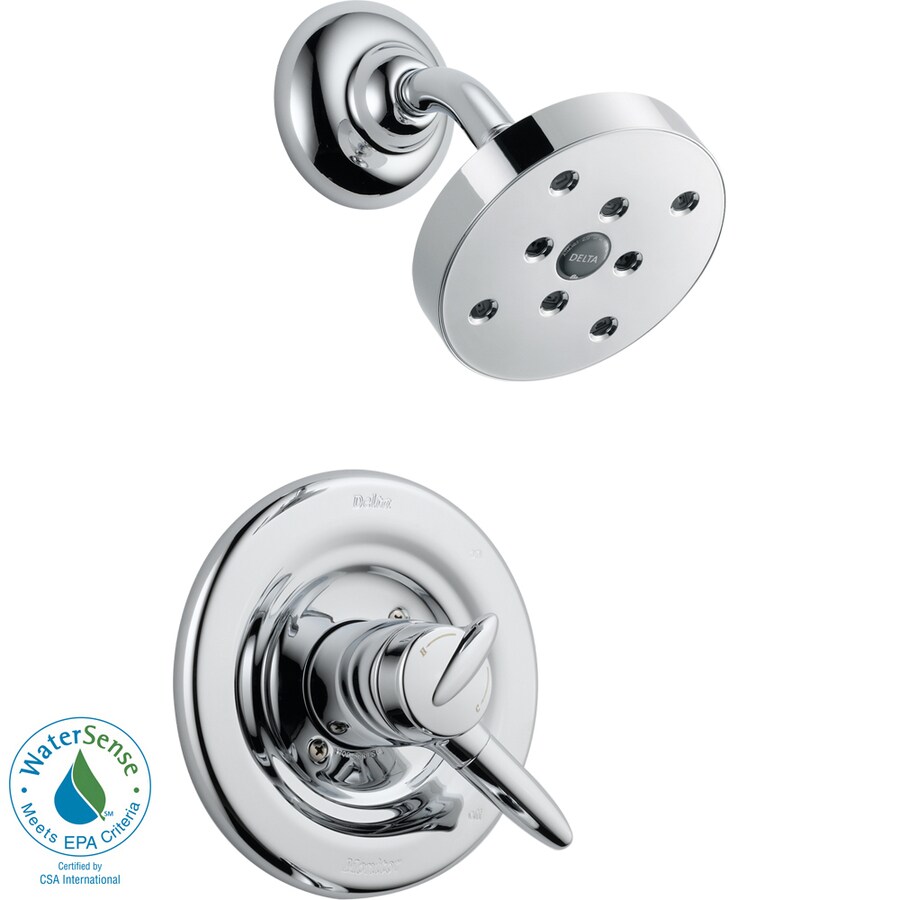Delta Grail Chrome 1-handle Faucet in the Shower Faucets department at ...