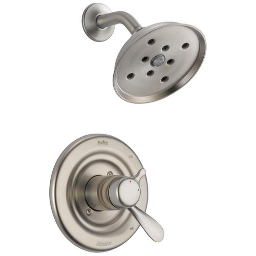 Delta Classic Stainless 1-Handle Shower Faucet at Lowes.com